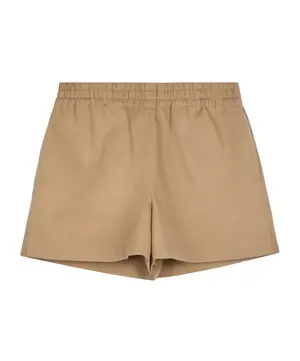 TOD'S Elastic Waist Shorts - Brown