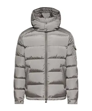Moncler Maya Matte Short Down Jacket - Grey