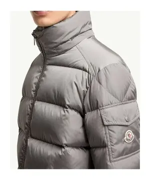 Moncler Maya Matte Short Down Jacket - Grey