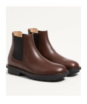 Valentino Garavani Urbie Calfskin Chelsea Boots