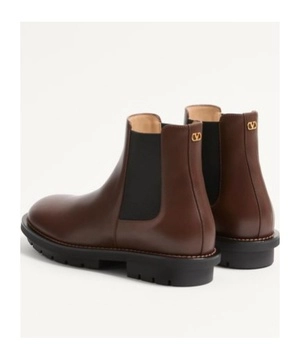 Valentino Garavani Urbie Calfskin Chelsea Boots