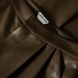 Bottega Veneta Wide-leg Faux Leather Trousers