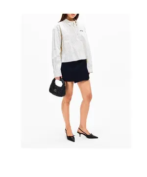 Miu Miu Logo Bow Kitten Slingbacks