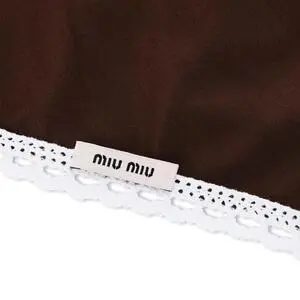 Miu Miu Handkerchief - Brown
