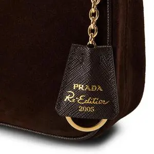 Prada Solid Color Shoulder Bag