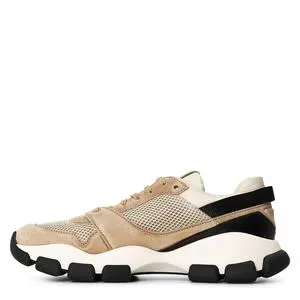 Prada Suede And Mesh Retro Hiking Trainer Sneakers - No