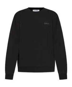 Givenchy Logo Patch Crewneck Sweatshirt - Black