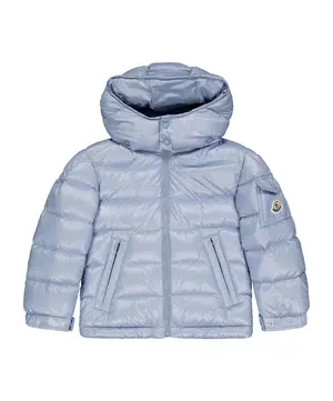 Moncler Quilted Down Jacket With Detachable Hood