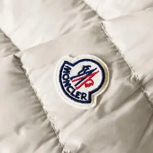 Moncler Short Down Jacket - Beige