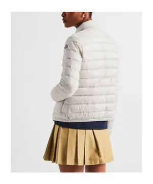 Moncler Short Down Jacket - Beige