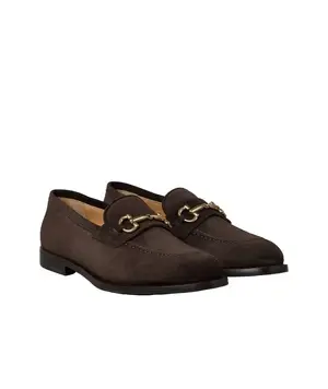 Brunello Cucinelli Gold-tone Hardware Loafers
