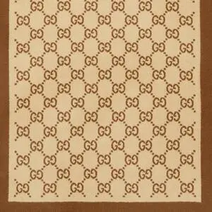 Gucci Monogram Knitted Wool Scarf