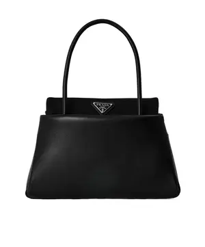 Prada Solid Color Passage Bag - Black
