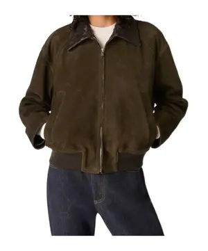 Bottega Veneta Suede Leather Blouson
