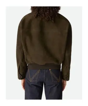 Bottega Veneta Suede Leather Blouson