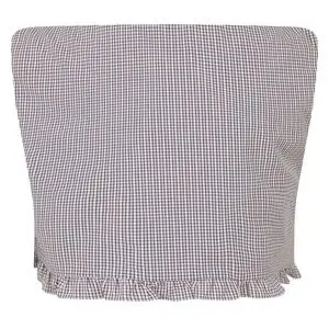 Miu Miu Check Crop Top