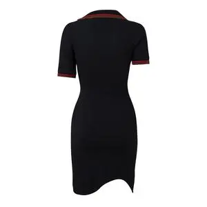 VIVIENNE WESTWOOD Solid Color Polo Dress