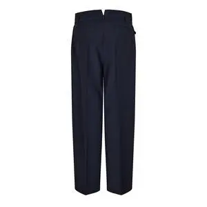 Prada High-waisted Pleated Wide Leg Trousers