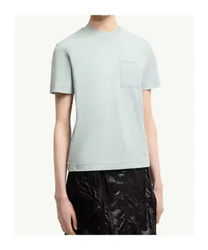 Moncler Cotton Jersey T-shirt With Pleated Pocket