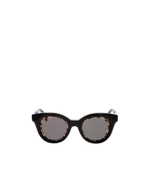Loewe Loewe Oval Frame Sunglasses Gray