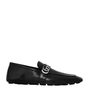 Gucci Victor Driver Loafers - Black