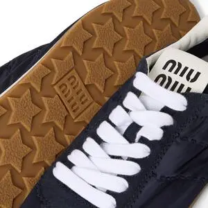 Miu Miu Plume Suede Sneakers - No