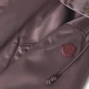 Moncler Cropped Satin Field Jacket