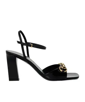 Gucci Simple High-heeled Sandals - Black