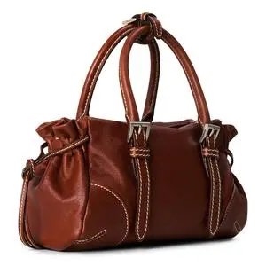 Prada Vintage Soft Leather Tote Bag
