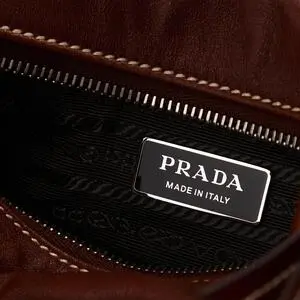 Prada Vintage Soft Leather Tote Bag