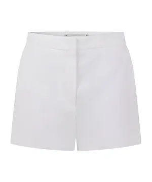 Fendi Lightweight Linen Shorts - White