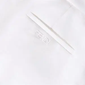 Fendi Lightweight Linen Shorts