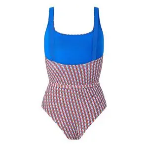 Fendi Scoop Neck Slim Fit Swimsuit