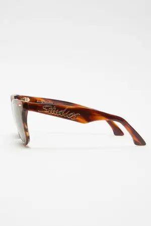 Acne Studios Square Frame Sunglasses With Logo Detail