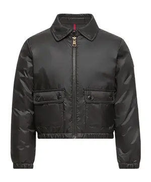 Moncler Lanset Down Shirt Jacket - Black