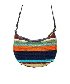 Fendi Crochet Hobo Bag - Multicolor