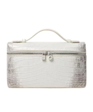 Loro Piana Extra Pocket L19 Handbag - White