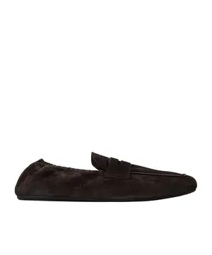 Prada Solid Color Loafer - Black