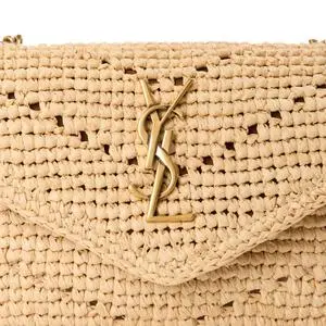 Saint Laurent Woven Envelope Bag - No