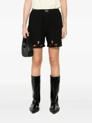 Coperni Petal Cut-out Shorts