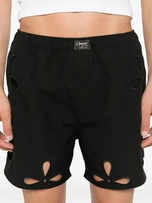 Coperni Petal Cut-out Shorts