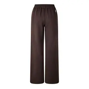 Moncler Velour Wide-leg Track Pants - Black