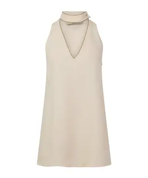 Collared Halter Neck Dresses