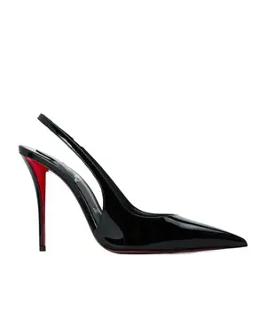 CHRISTIAN LOUBOUTIN Chr Miss Z Slingbacks - Black