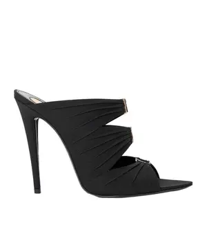 Saint Laurent Stiletto Court Shoes - Black