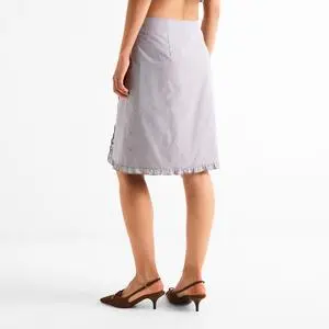 Miu Miu Plaid Midi Skirt - No