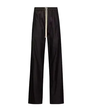 Moncler Rick Owens Straight Leg Taffeta Pants - Black