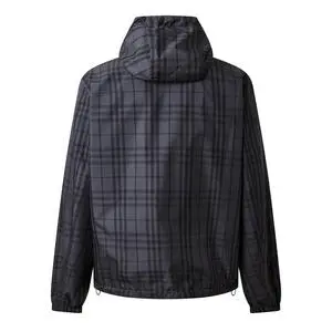 Burberry Reversible Checked Long Sleeve Windbreaker