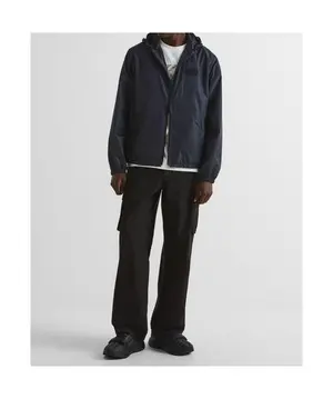 Burberry Reversible Checked Long Sleeve Windbreaker