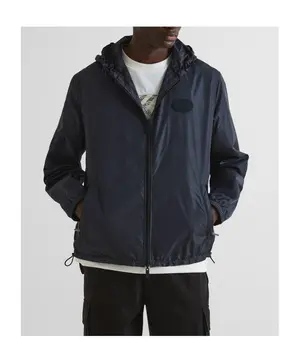 Burberry Reversible Checked Long Sleeve Windbreaker